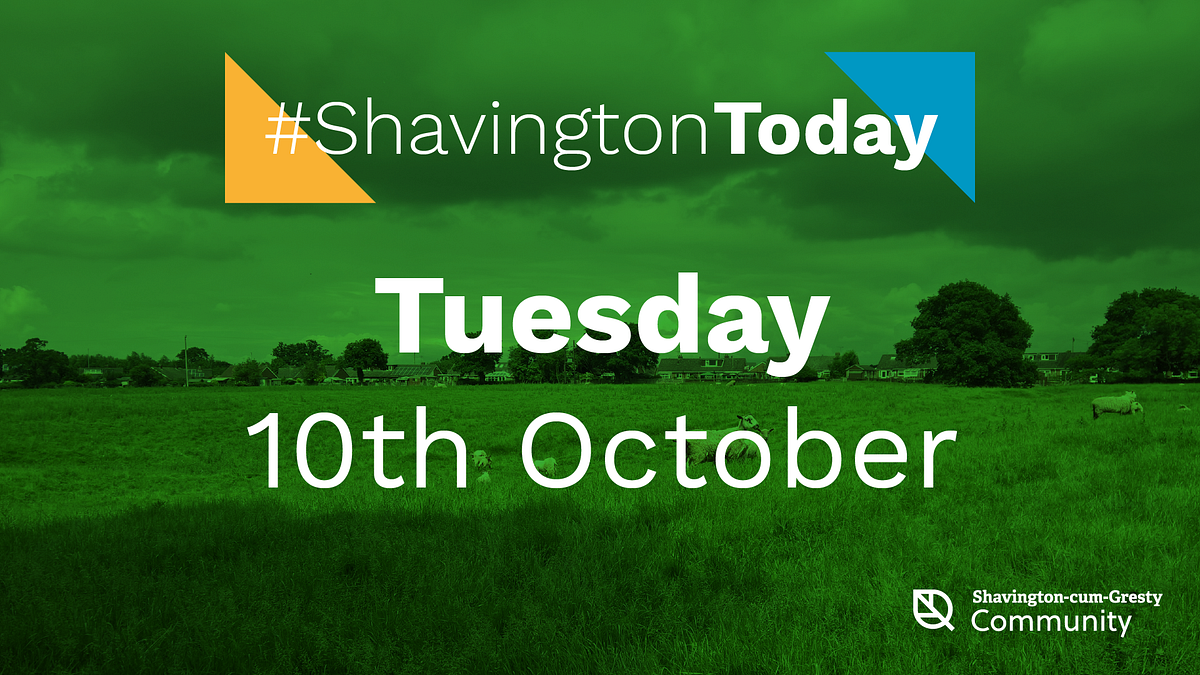 Tuesday 10th October: What’s On. Including Friendship Lunch, 2nd… | by ...