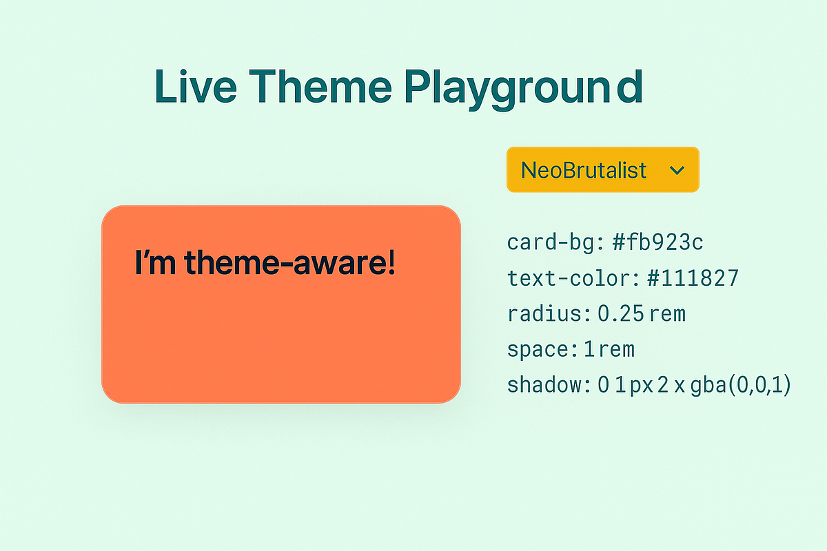 🎨 How to Build a Dynamic Theme System in Tailwind CSS with JavaScript ...