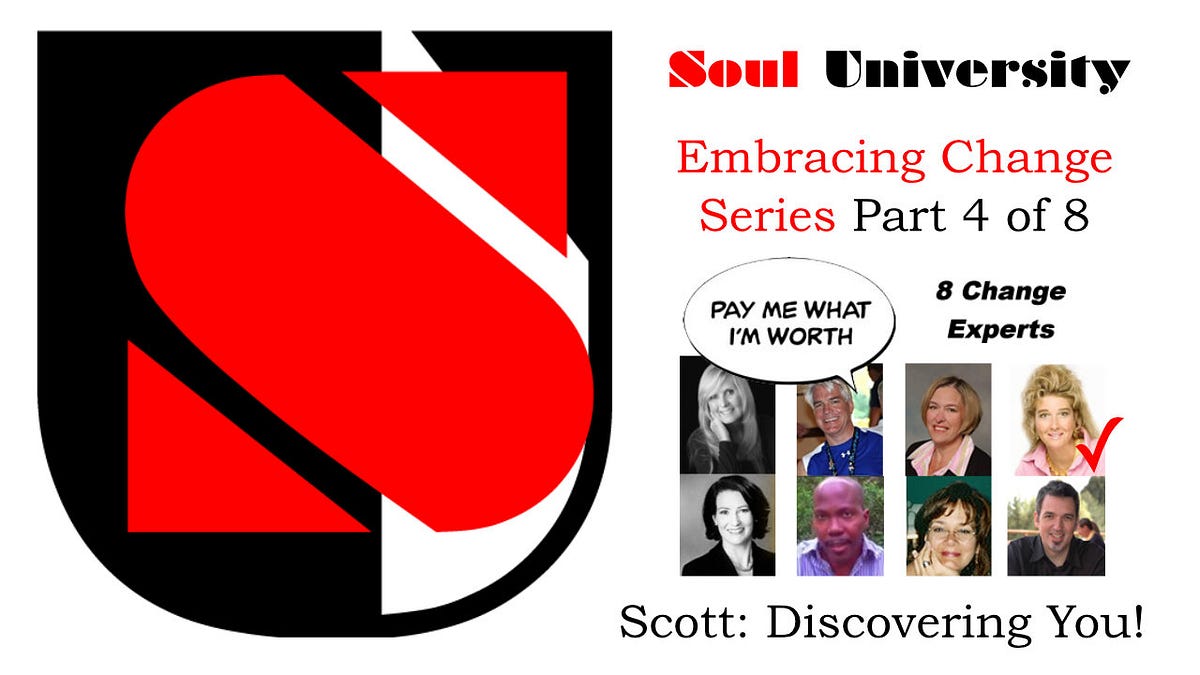 For Our First Course: Discovery. Embrace change by hugging discovery ...