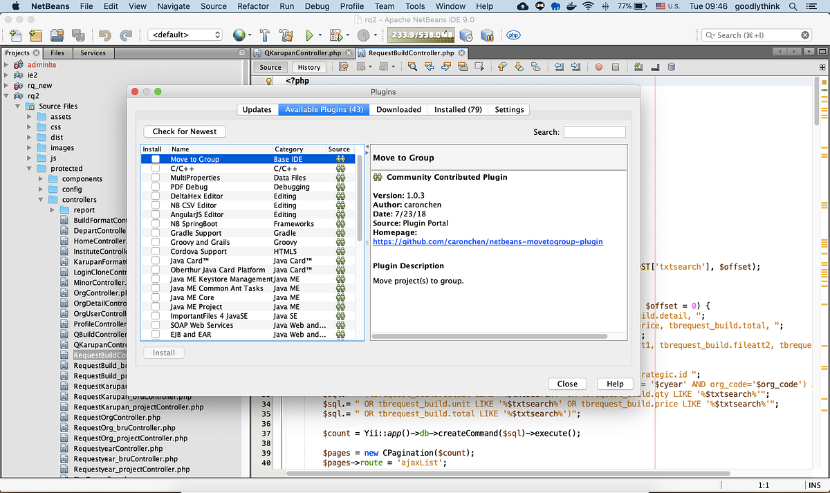 Netbeans 9 Plugin สำหรับ PHP. ต่อเนื่องจาก บทความที่แล้ว… | by GoodlyThink | Medium