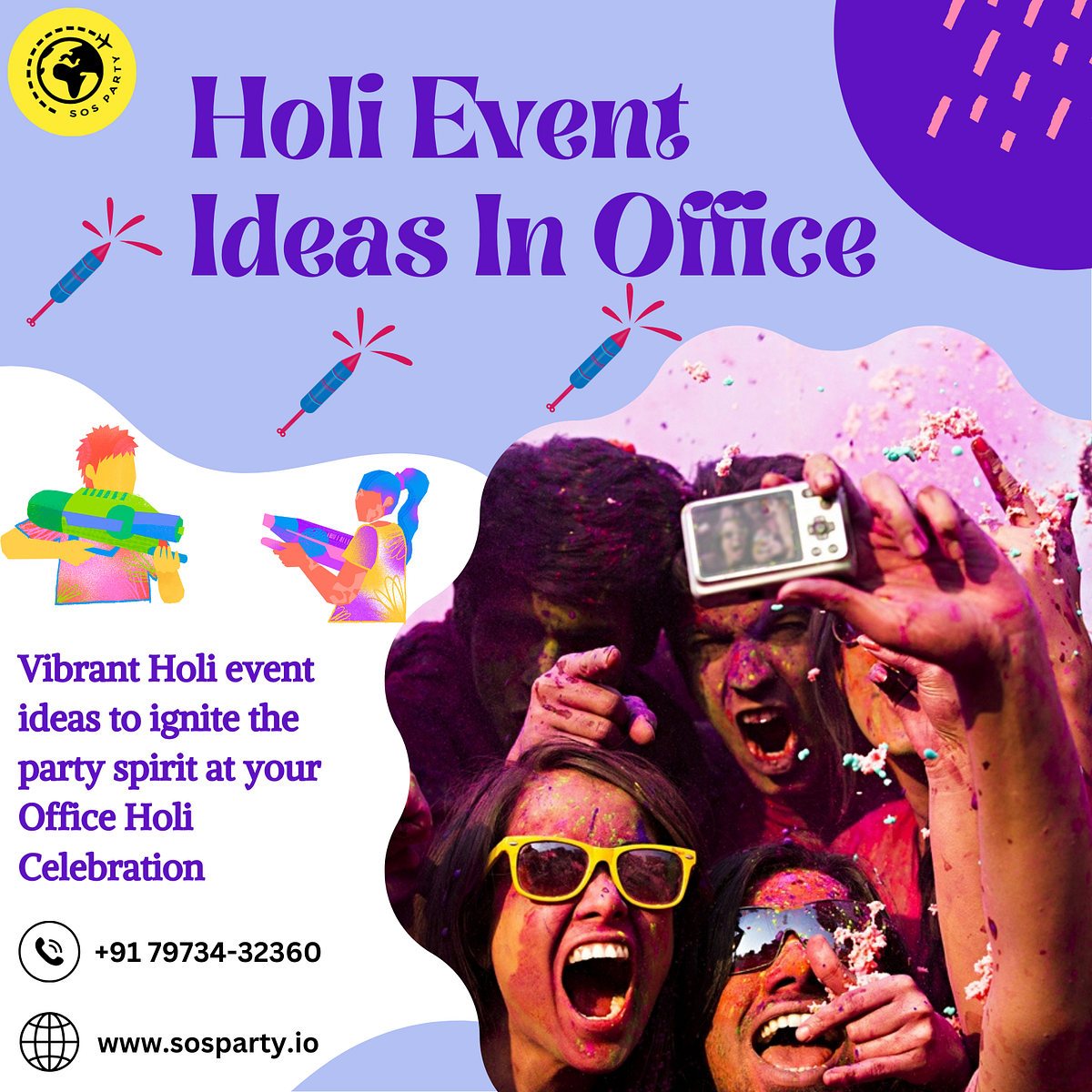 HOLI EVENT IDEAS IN OFFICE - SK digitalraman - Medium