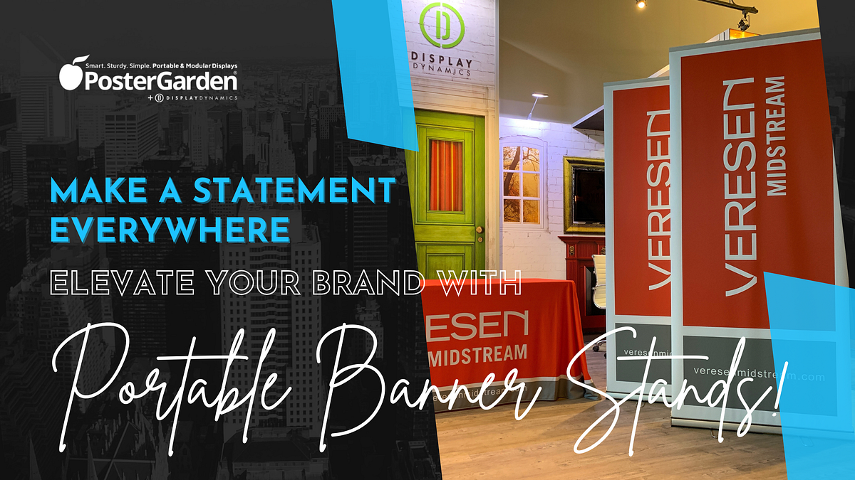 Make a Statement Anywhere: Elevate Your Brand with Portable Banner ...