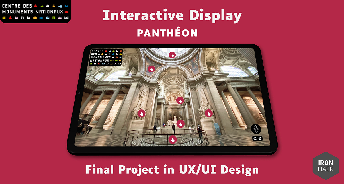 New ‘Interactive Display’ design for the French National Monuments ...