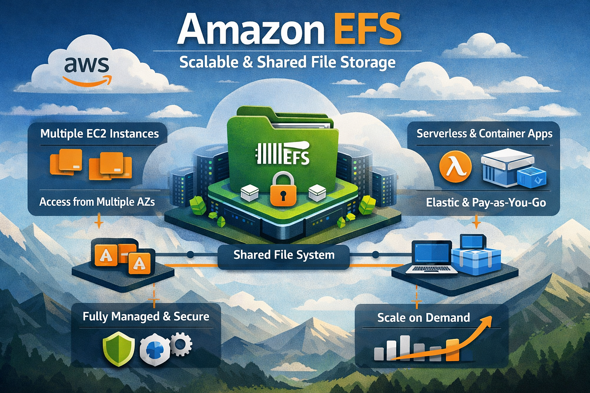 AWS EFS: One File System, Many Servers | by Dhanshri Sanap | Jan, 2026 ...