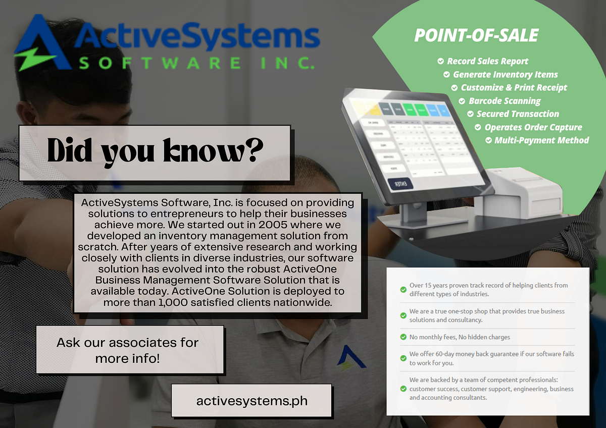 Did You Know Activesystems Software Inc Activesystems Software Inc Medium