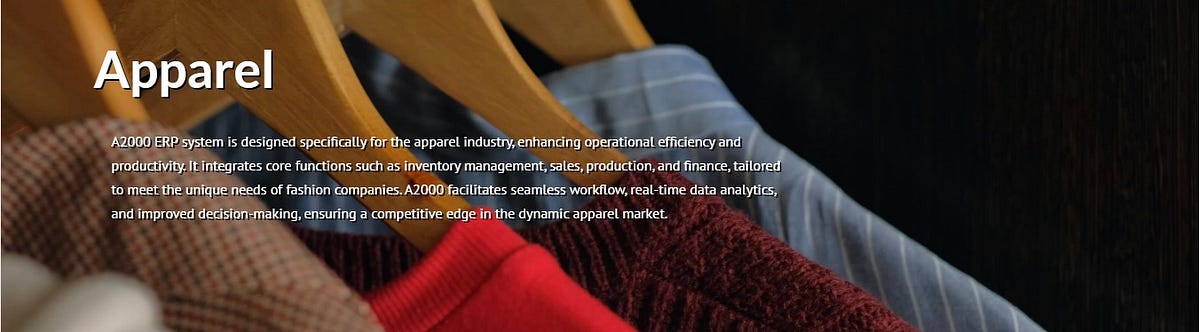 Why Fast Fashion Needs Faster Apparel ERP Software By A2000 Software ...