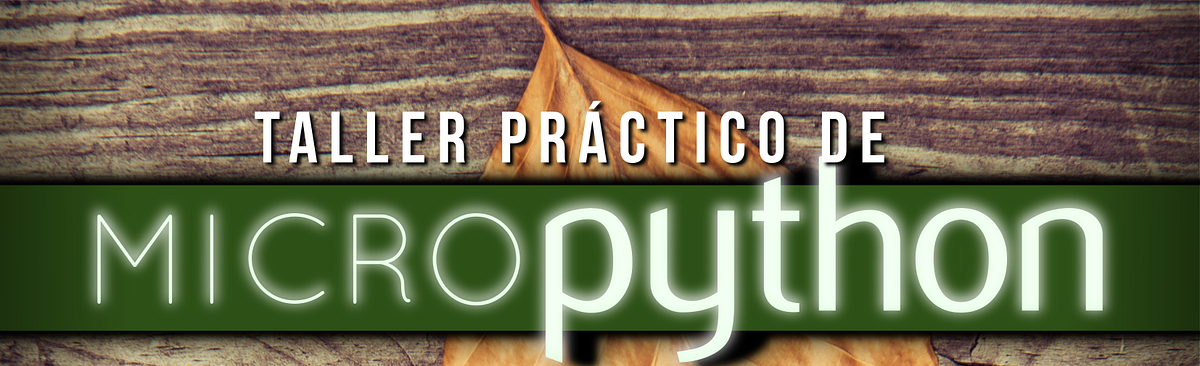 Abierta la inscripción para el taller de micropython | by Sergio ...