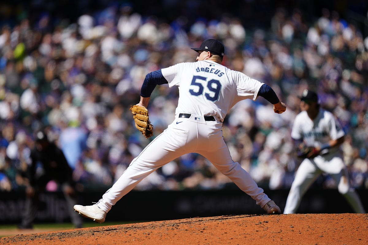 Mariners Option RHP Brett de Geus to Triple-A Tacoma | by Mariners PR ...