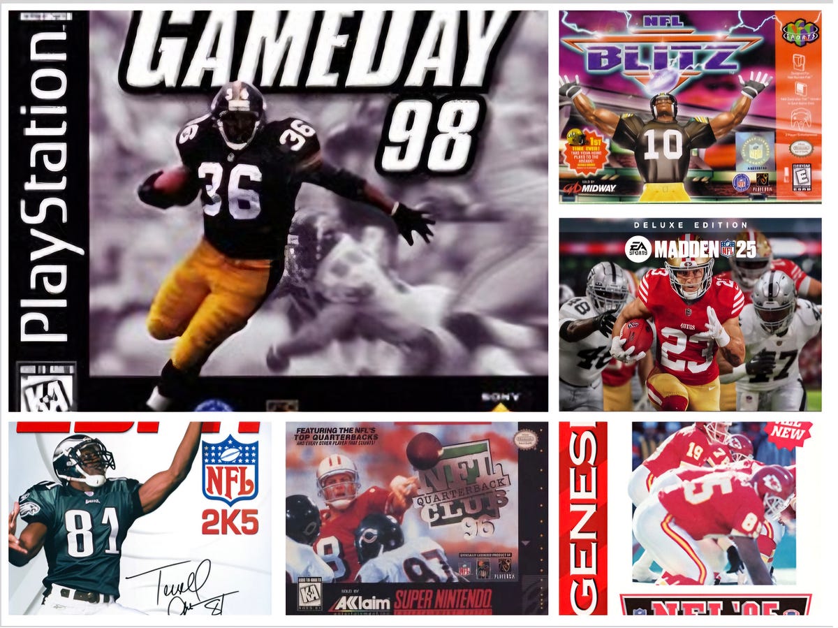 Nostalgic Gaming: NFL Video Games | by DAR Sports Media | Medium