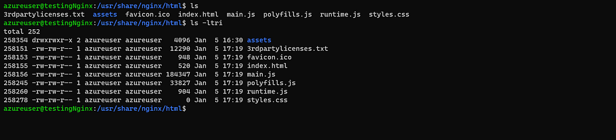 Deploying and Running an Angular App on an Nginx Server installed ... Deploying and Running an Angular App on an Nginx Server installed ...