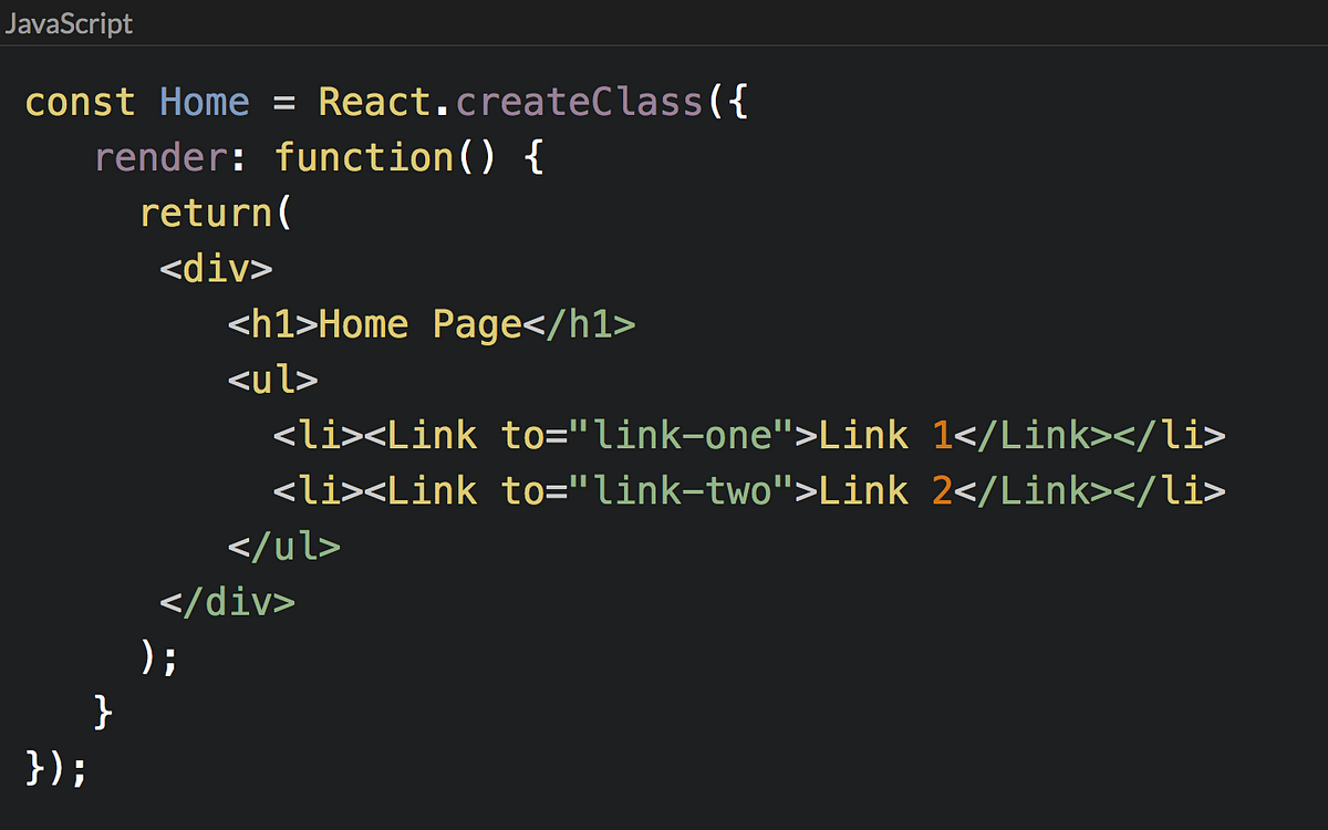 Simple React Router Example Just The Basics Of Using React Router By Dan Buda Medium 5792