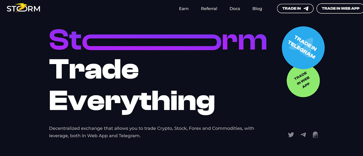 Mastering TON Margin Trading on Storm Trade: A Comprehensive Guide | by Ensame | May, 2024 | Medium