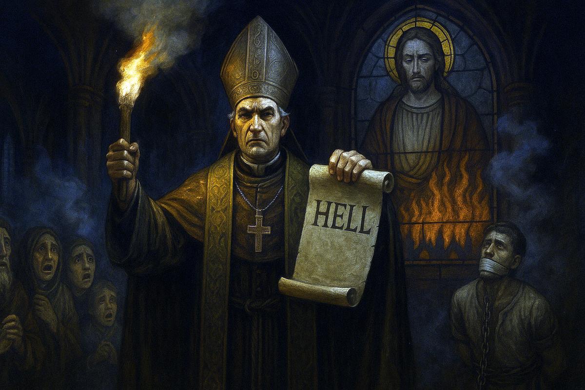 The Church Didn’t Inherit Hell — It Engineered It | by Tanner the ...