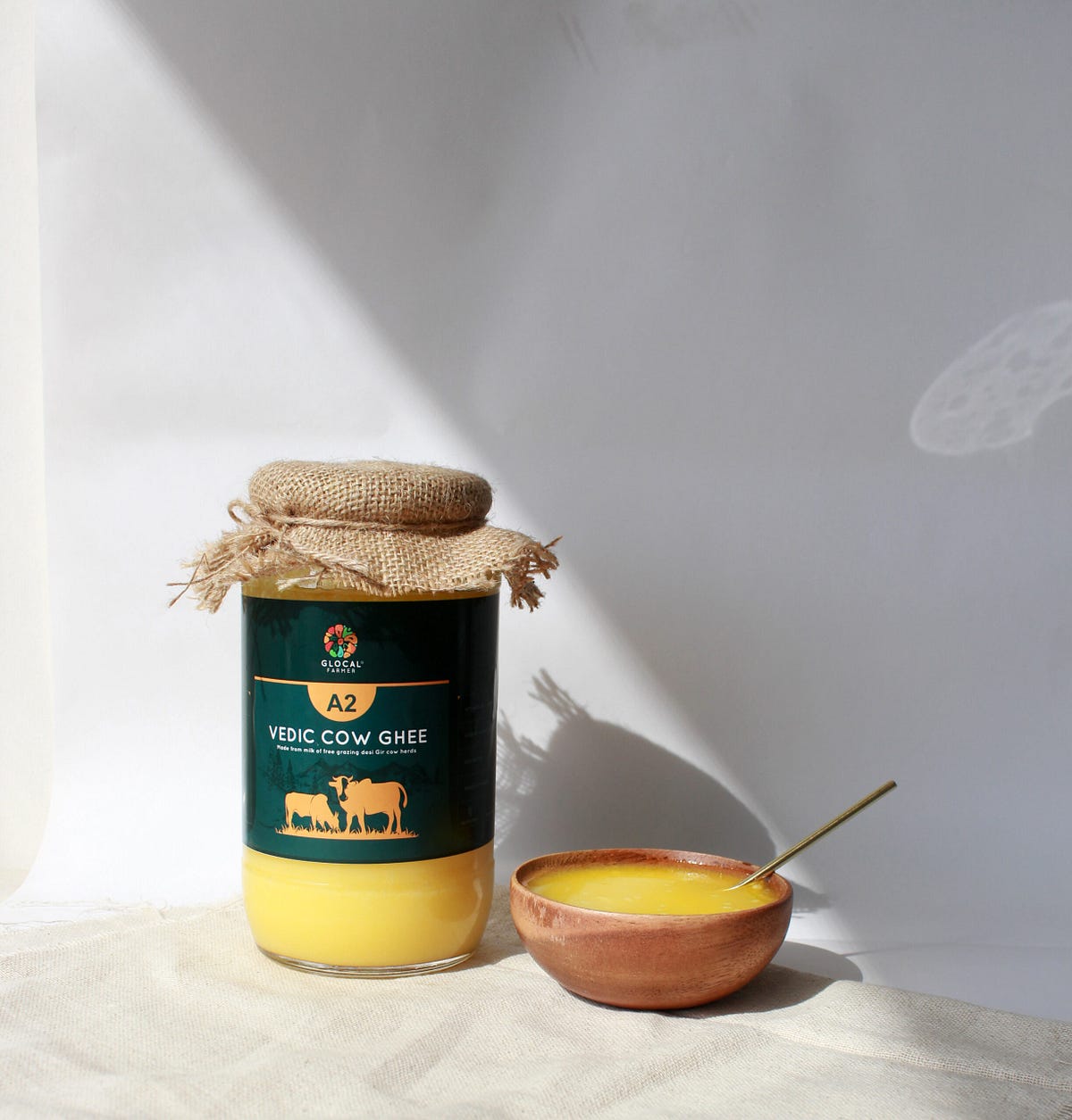 A2 ghee is manufactured from Gir cows’ pure-bred milk of the finest ...