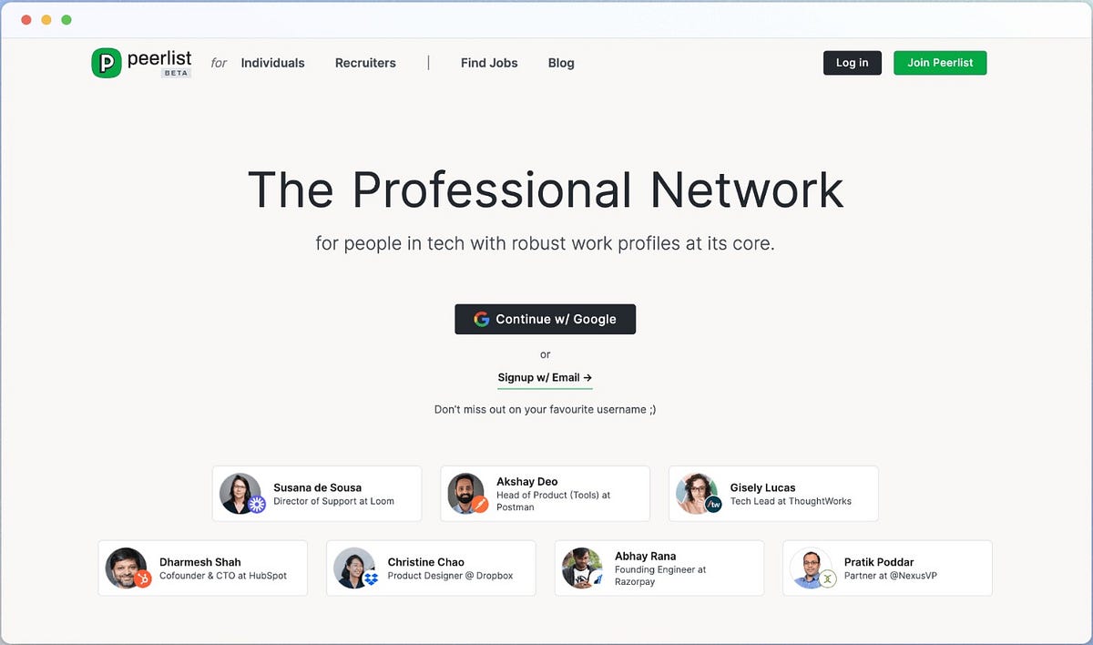 How Peerlist is transforming modern professional networking | by ...