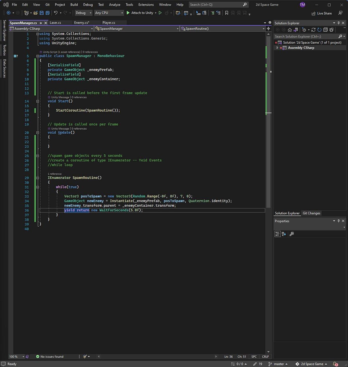 Spawning Objects In Unity Without The Clutter By Thomas Mauro Medium 3202