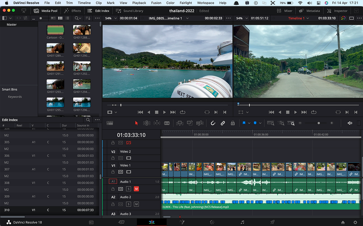 This is why I prefer using the Apple M1 processor for video editing ...