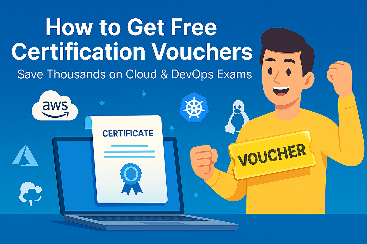 How to Get Free Certification Vouchers and Save Thousands 💸 | by Mohit ...