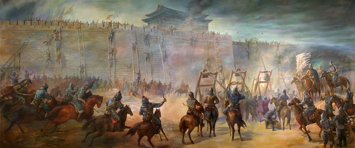 The 5 Utterly Brutal Siege Tactics of the Mongol Armies | Lessons from ...