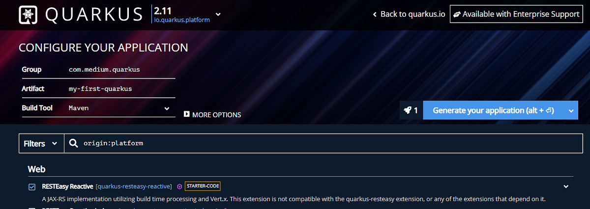 Quarkus — Getting Started. Quarkus is a full-stack… | by Rafael Franchi | Towards Dev