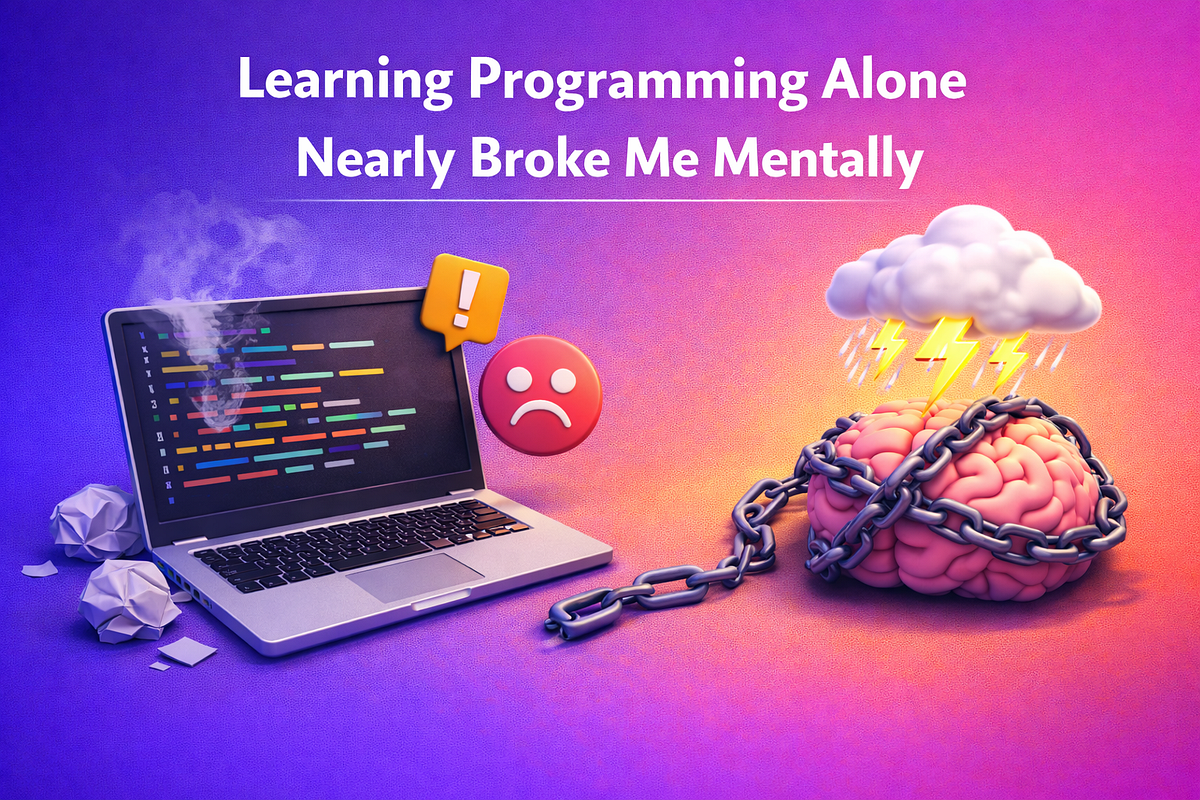 Learning Programming Alone Nearly Broke Me Mentally | by TechByRahmat ...