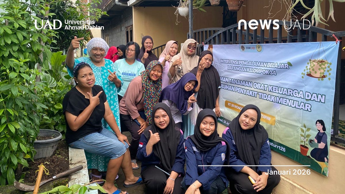 Mahasiswa FKM UAD Edukasi TOGA di Wonocatur | by News UAD | Feb, 2026 ...