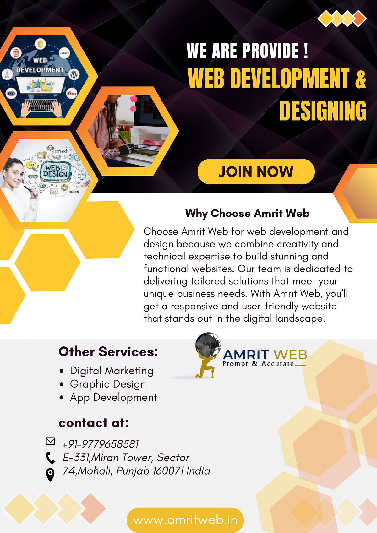 deve“Amrit Web: Crafting Digital Excellence in Web Design and ... deve“Amrit Web: Crafting Digital Excellence in Web Design and ...