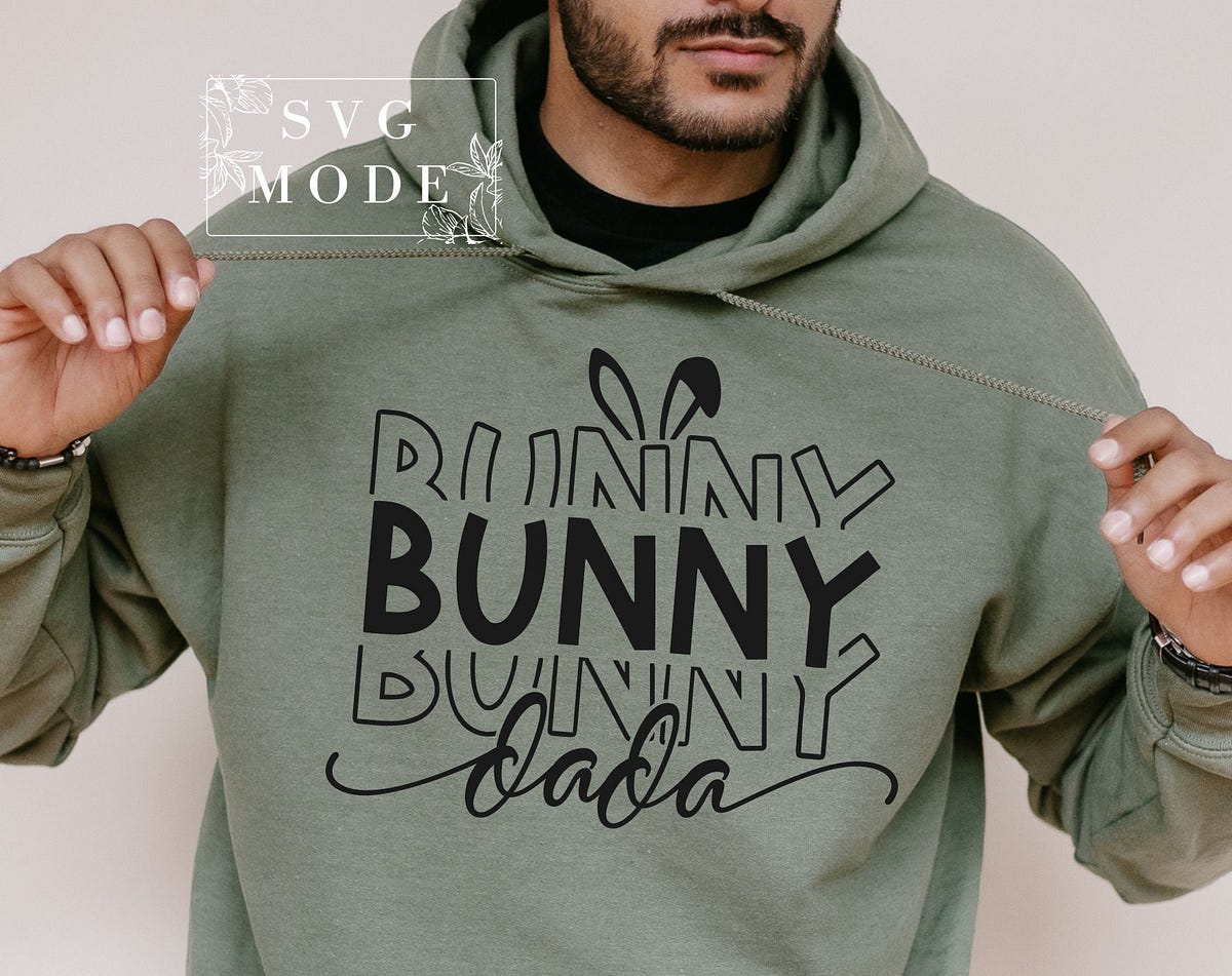 Bunny Dada SVG PNG PDF, Easter Dad Shirt Svg, Daddy Bunny Svg, Happy ...