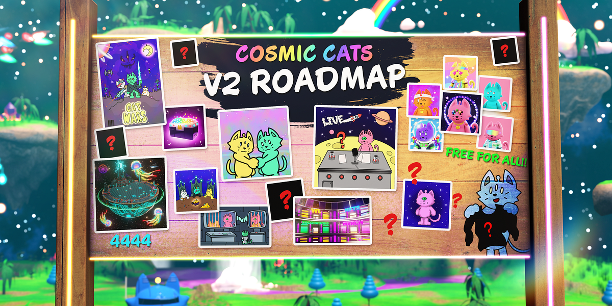 Cosmic Cats V2. Hello Cosmic Cats! We are very excited… | by General ...