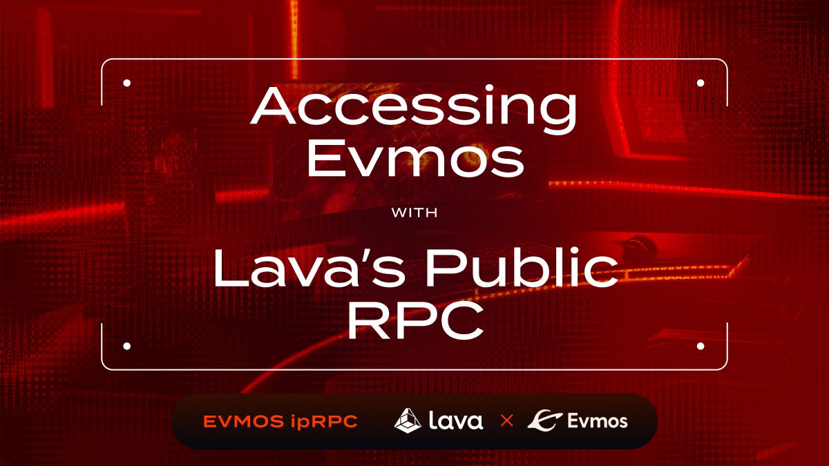 Accessing Evmos Iprpc — A Tutorial Guide To Using Lavas Public Rpc By Kagemnikarimu Medium
