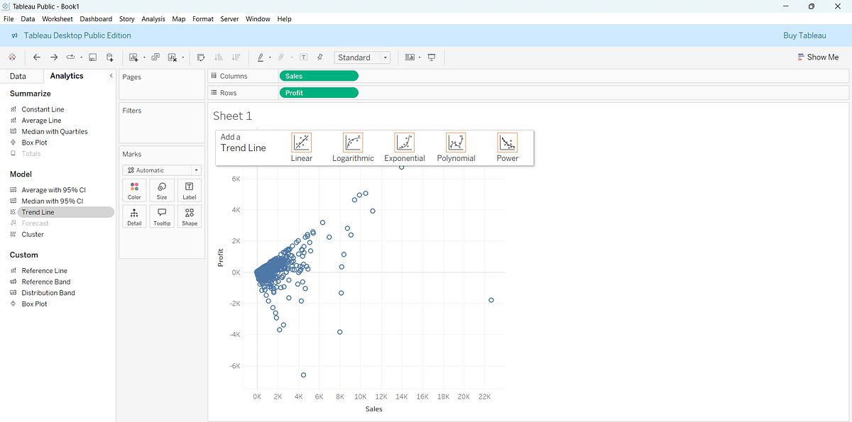 Continuing the Journey with Tableau’s Analytics Pane (Part -2) | by ...