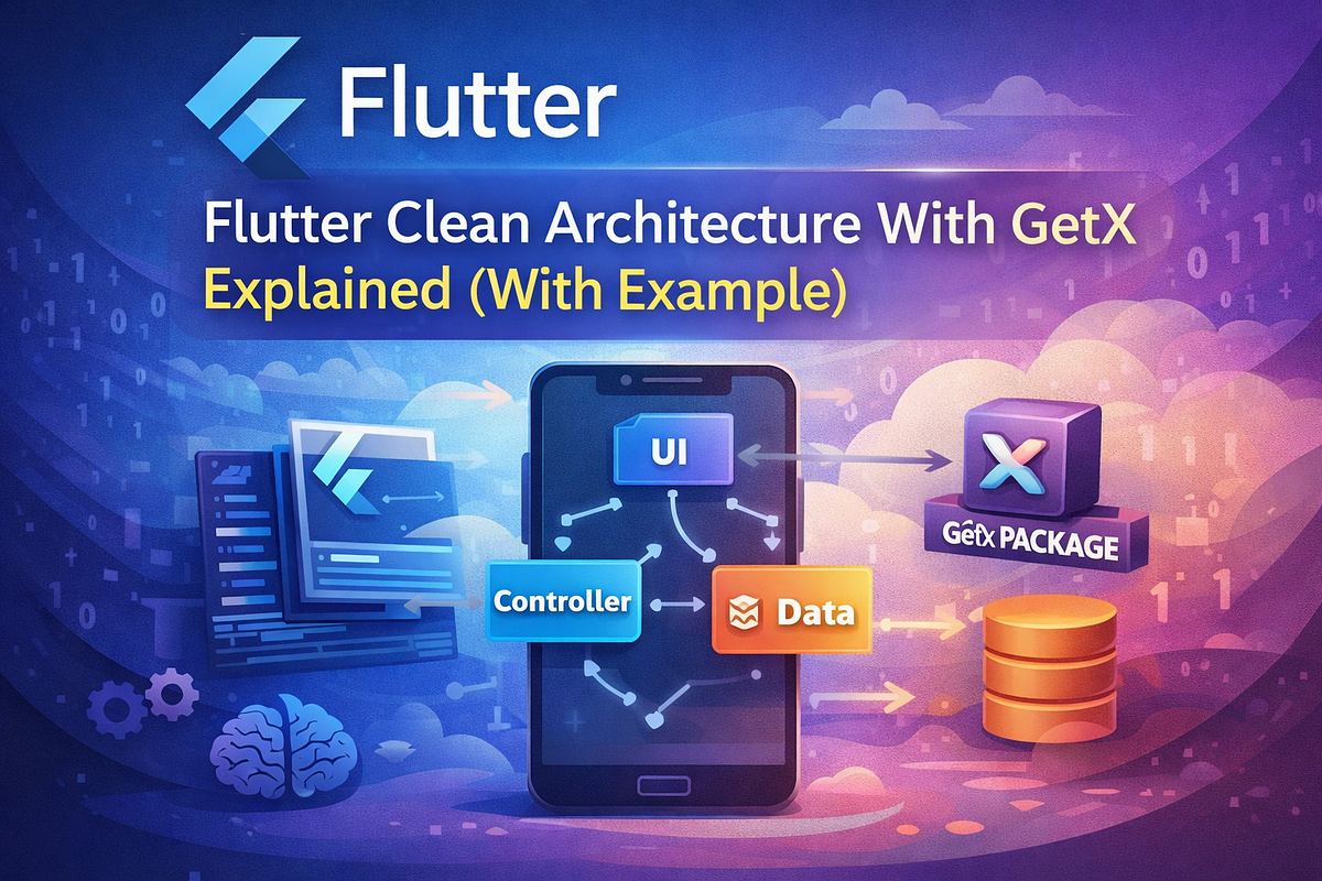 Flutter Clean Architecture With GetX Explained With Example | by Riyas | Jan, 2026 | Medium