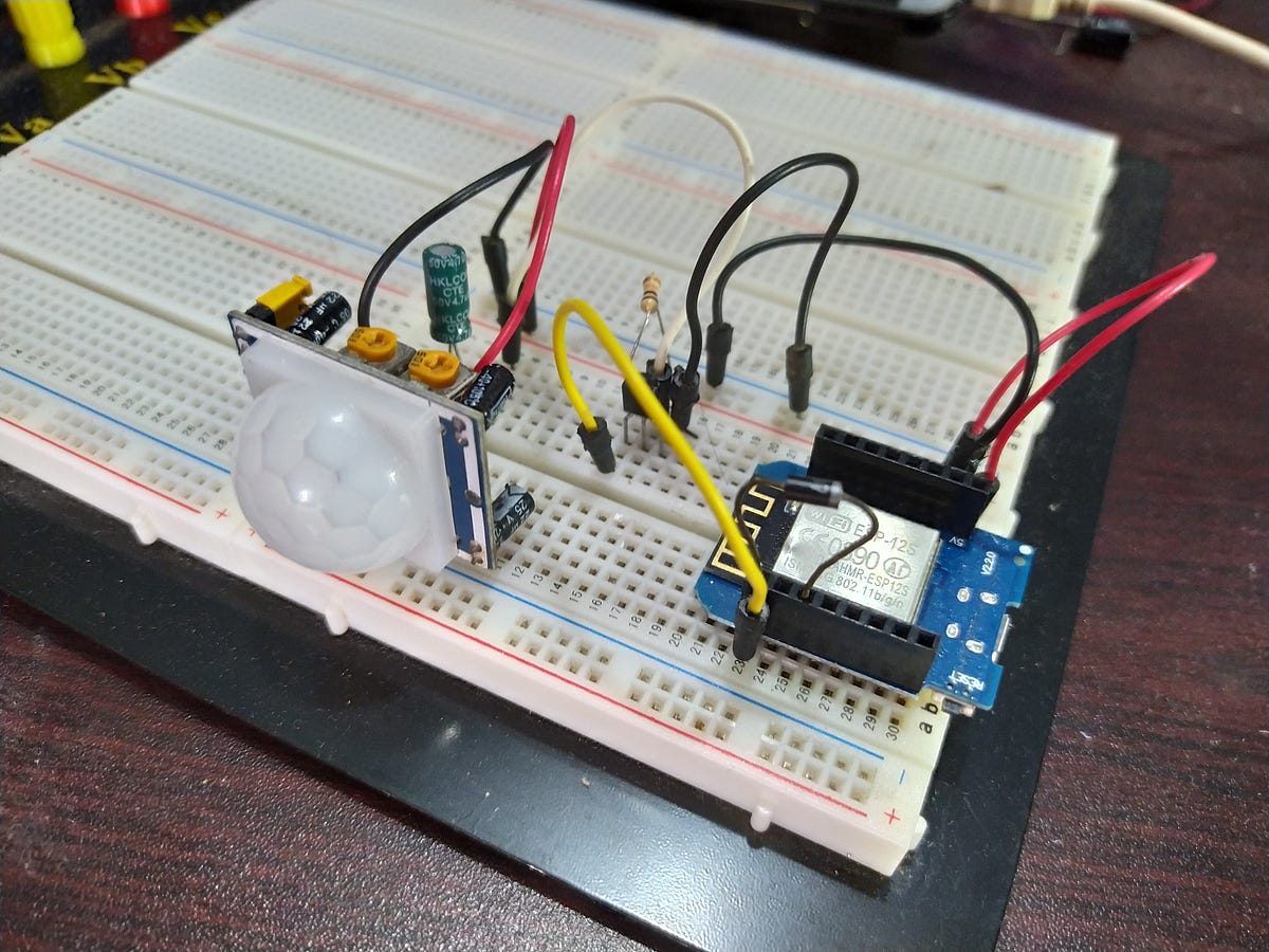 Motion Detecting Io T Device. A simple motion detecting device that ...