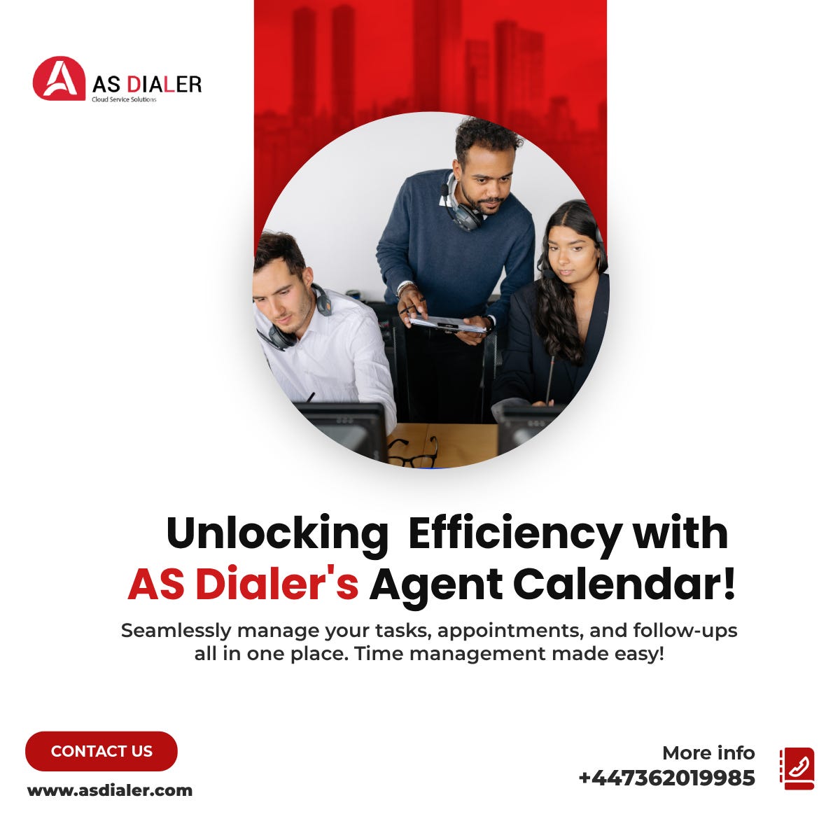 Stay on top of your game as a Dialer agent with our powerful calendar ...