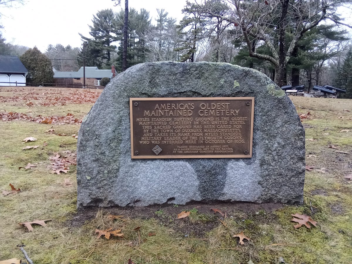Myles Standish Burial Ground - Addison Jureidini - Medium