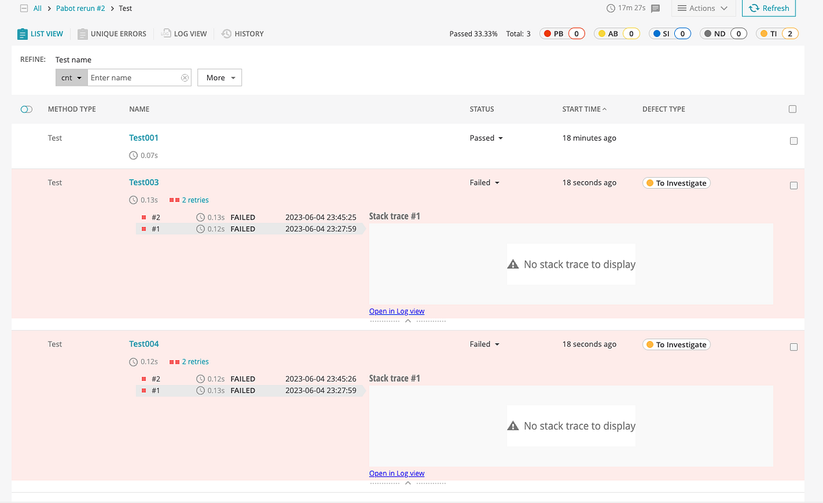 How to using Rerun on Report portal with Pabot | by Jirawat Khumsiri | Medium