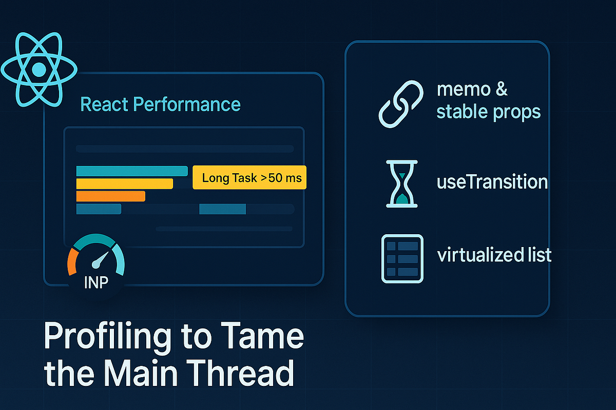 12 React Profiling Moves to Tame the Main Thread | by Thinking Loop | Medium