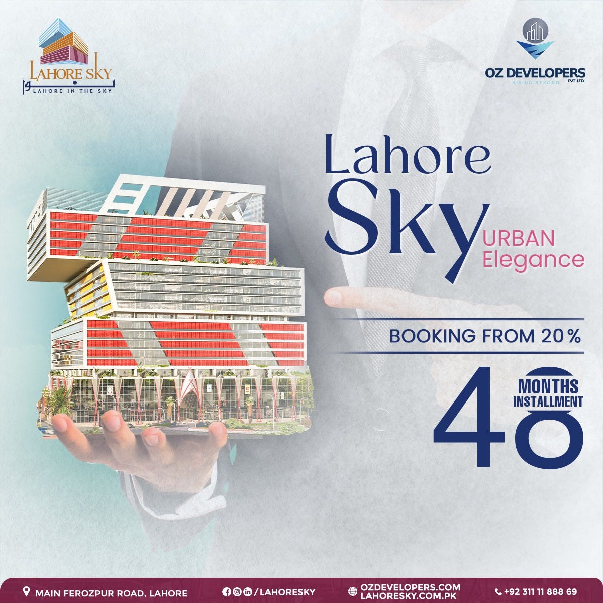 Lahore Sky Project: Redefining Luxury Living in Bahria Orchard, Lahore | by OZDevelopers | Medium