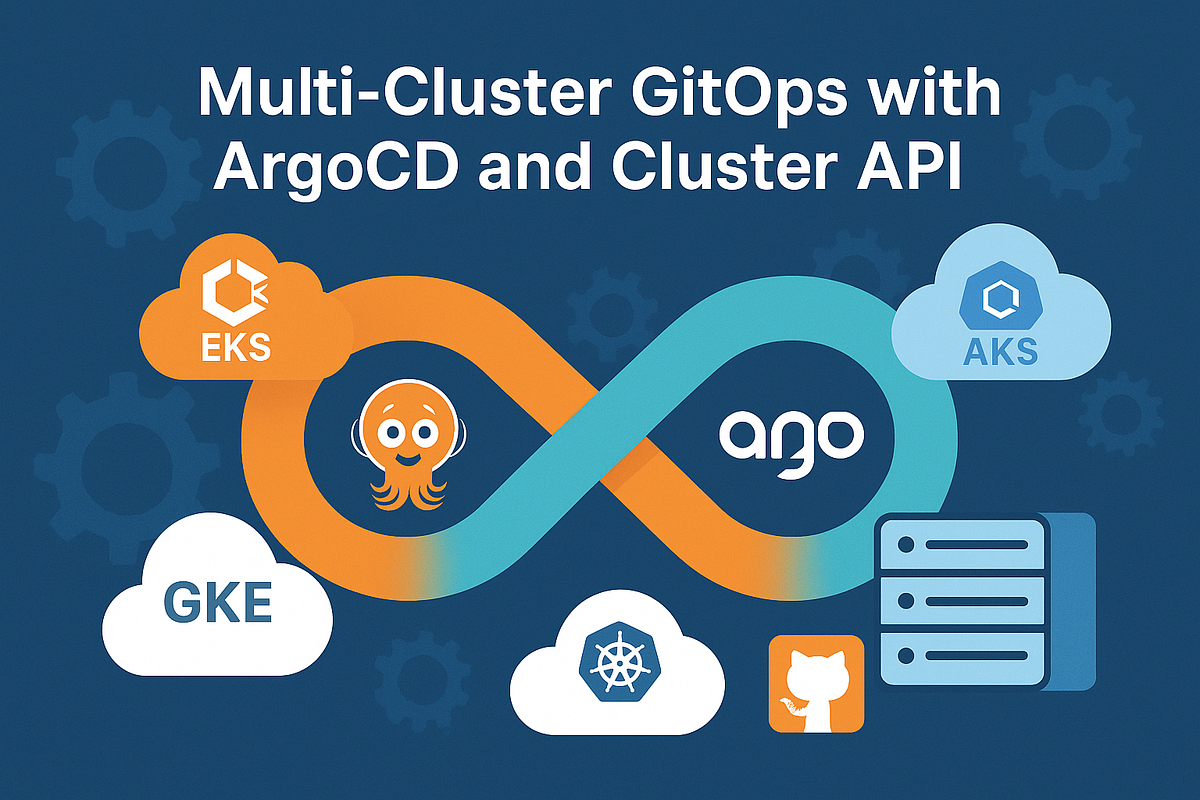 Multi-Cloud — Part 2: 🌐Multi-Cluster GitOps with ArgoCD and Cluster API | by DiPAK KNVDL | Medium