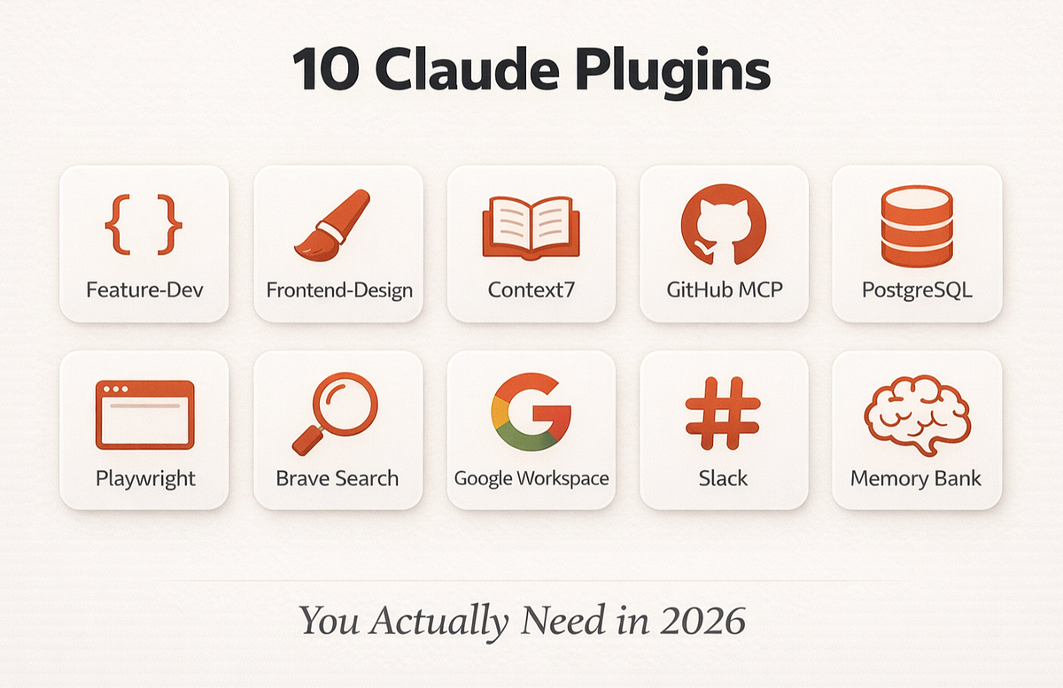 The 10 Claude Plugins You Actually Need in 2026 (And What They Are ...