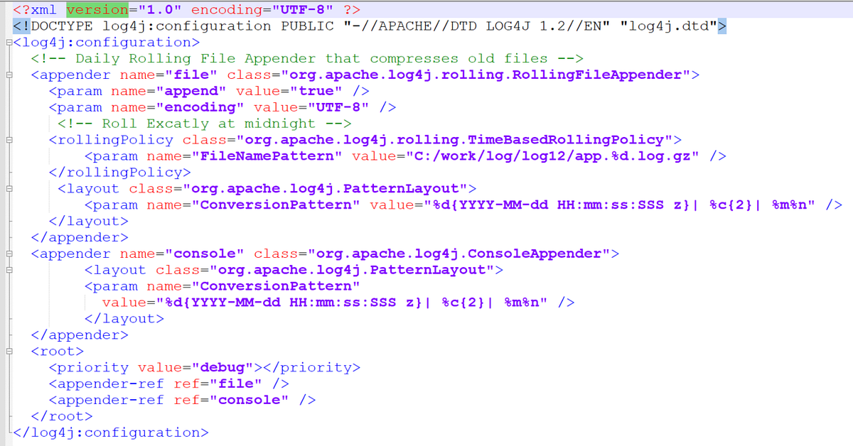 Log4j 1.2 Daily Rolling Appender with Compress and Archive | by Sudheer Kollara | Medium