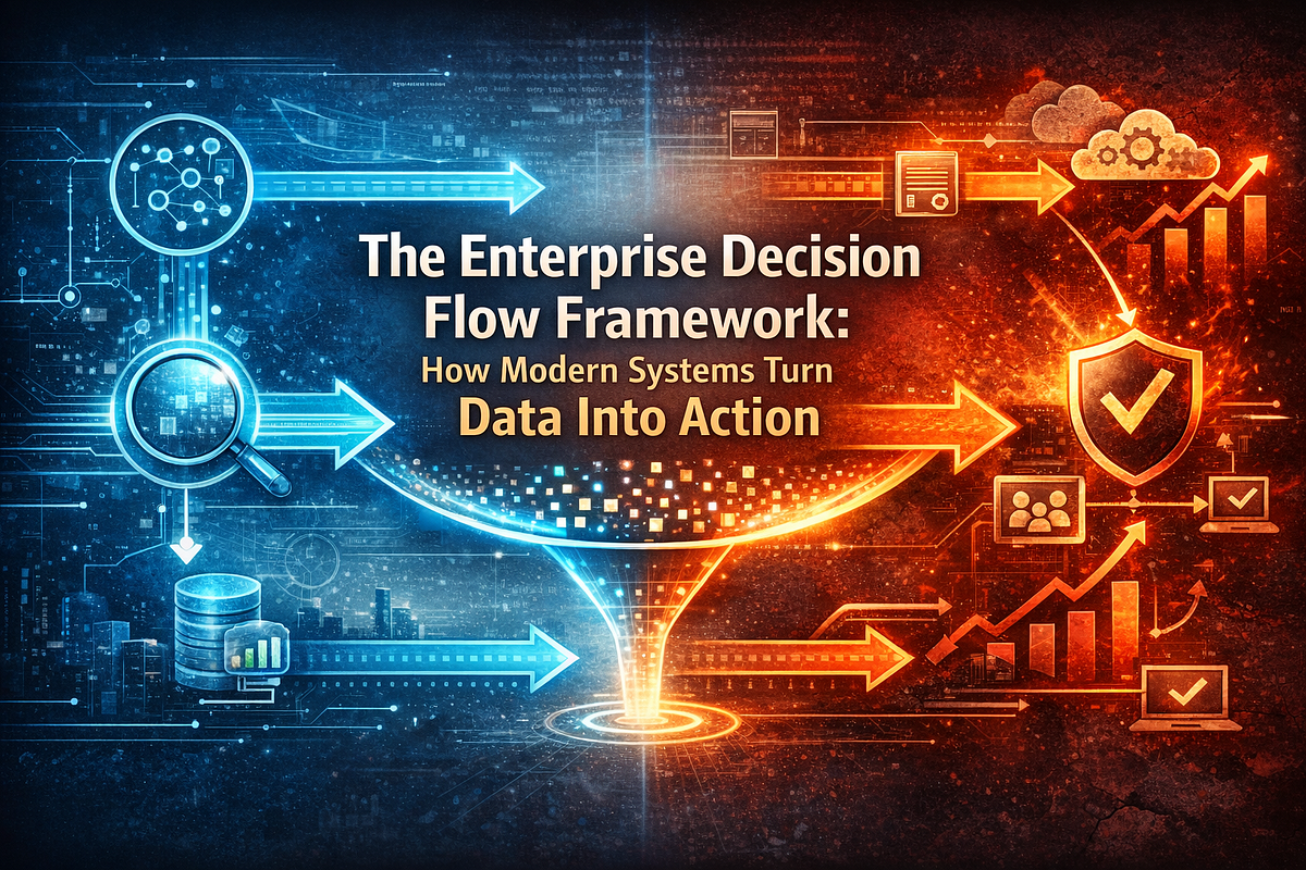 The Enterprise Decision Flow Framework: How Modern Systems Turn Data ...