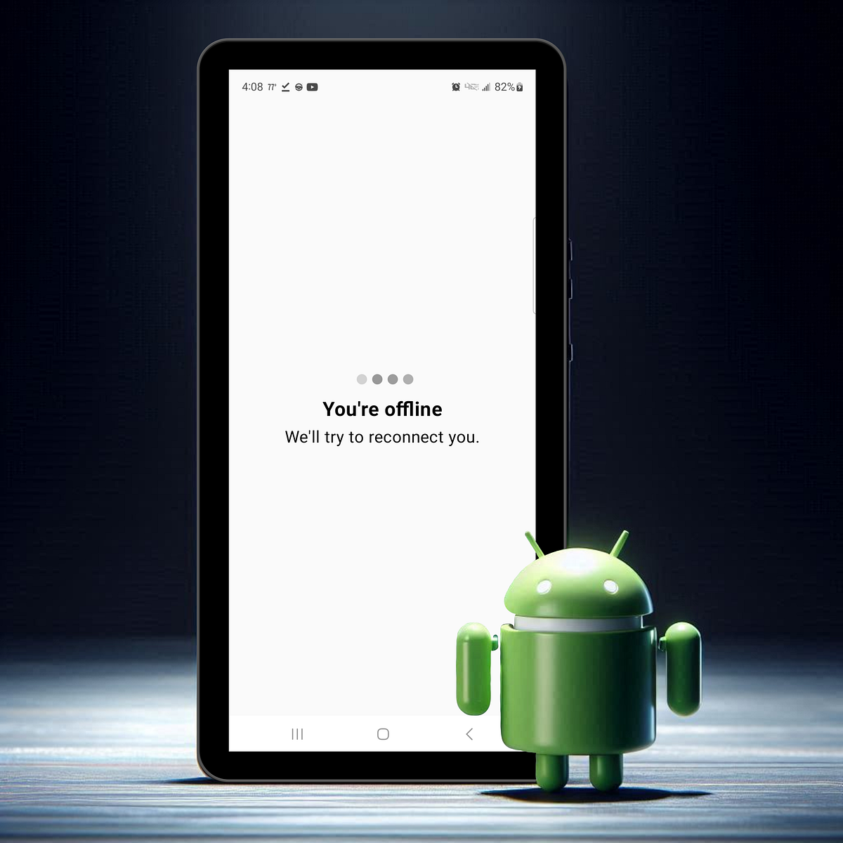 Jetpack Compose Uninterrupted Connectivity: A Network Status Monitor Without The ‘Try Again ...