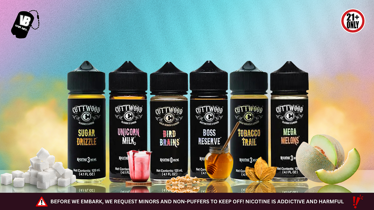 An Investigation into the Cuttwood e liquids Flavors and Selection ...