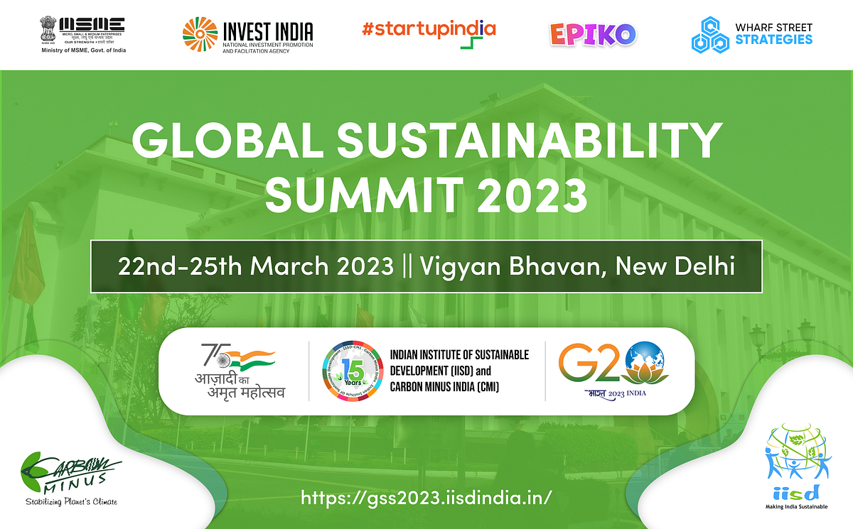 Global Sustainability Summit 2023: Leading to the Path of ...