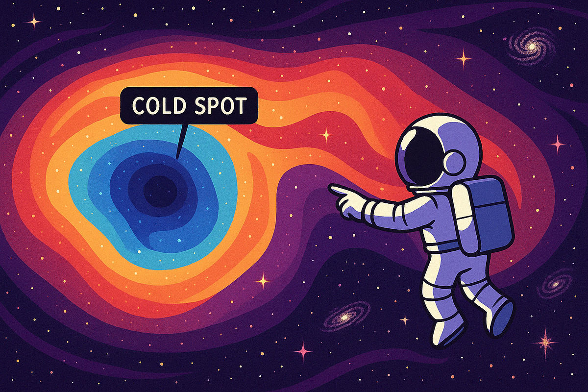 🧊 The Cold Spot: A Cosmic Mystery That Might Point to Another Universe ...