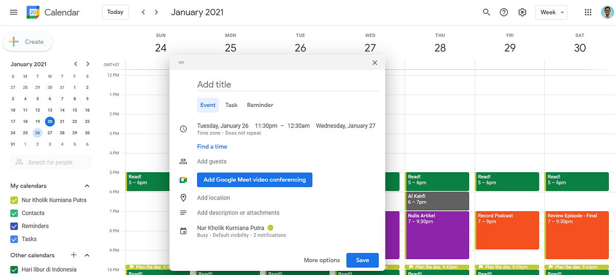 3 Product Improvement yang Wajib Dilakukan Google Calendar | by Nur ...