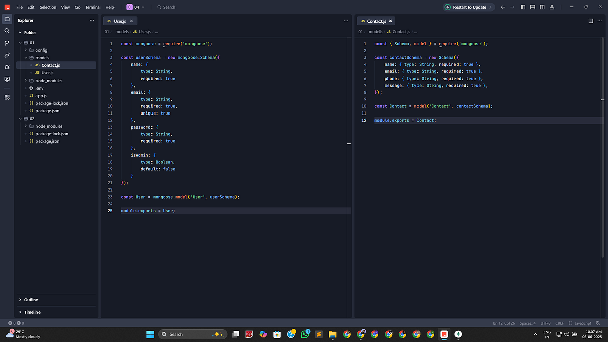 Mongoose Schema and Model - Rohit Kumar - Medium