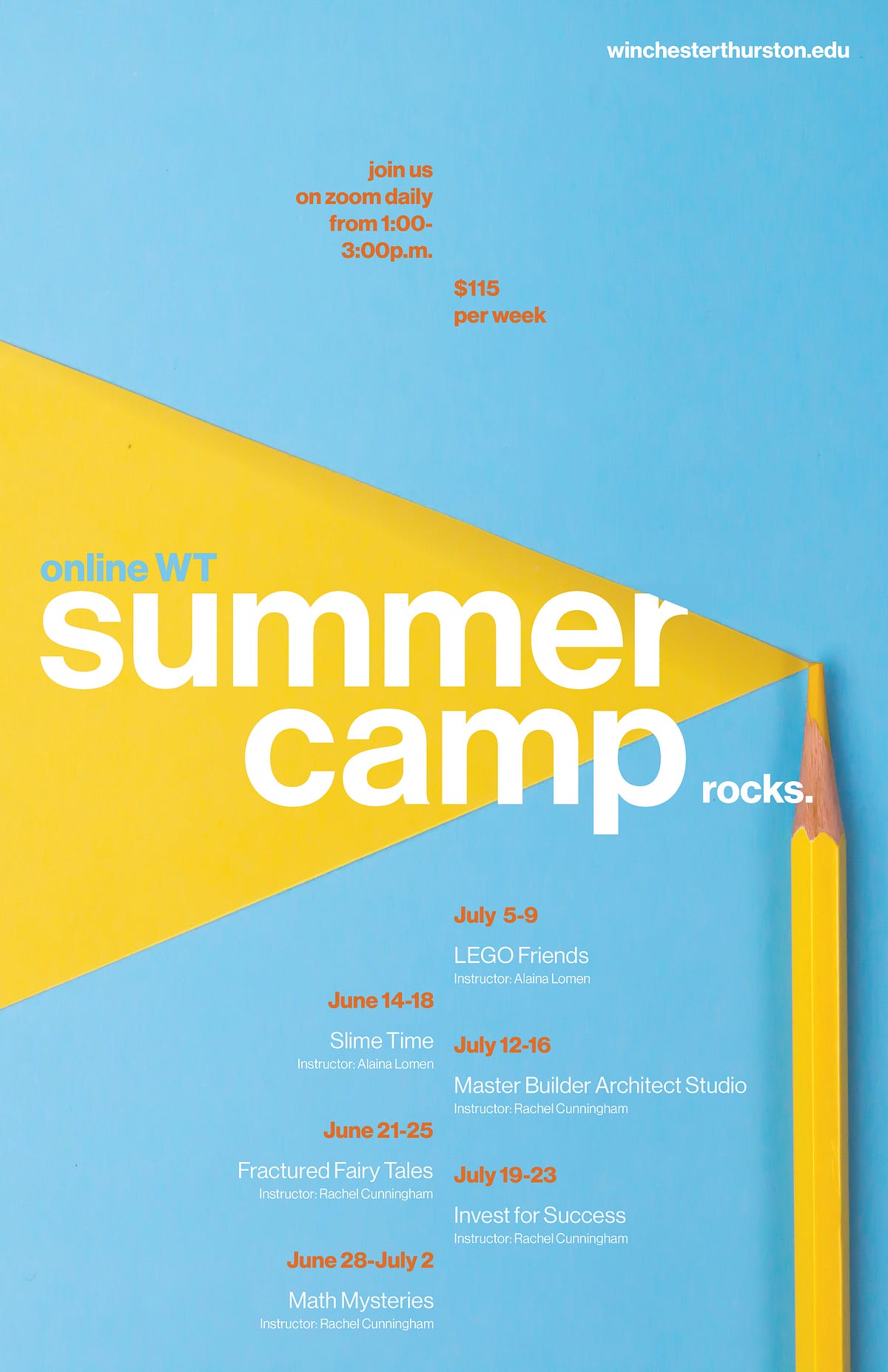 Project 2-Summer Camp Poster. Week 1 (3/1–3/5) | by Mai Tian | Medium
