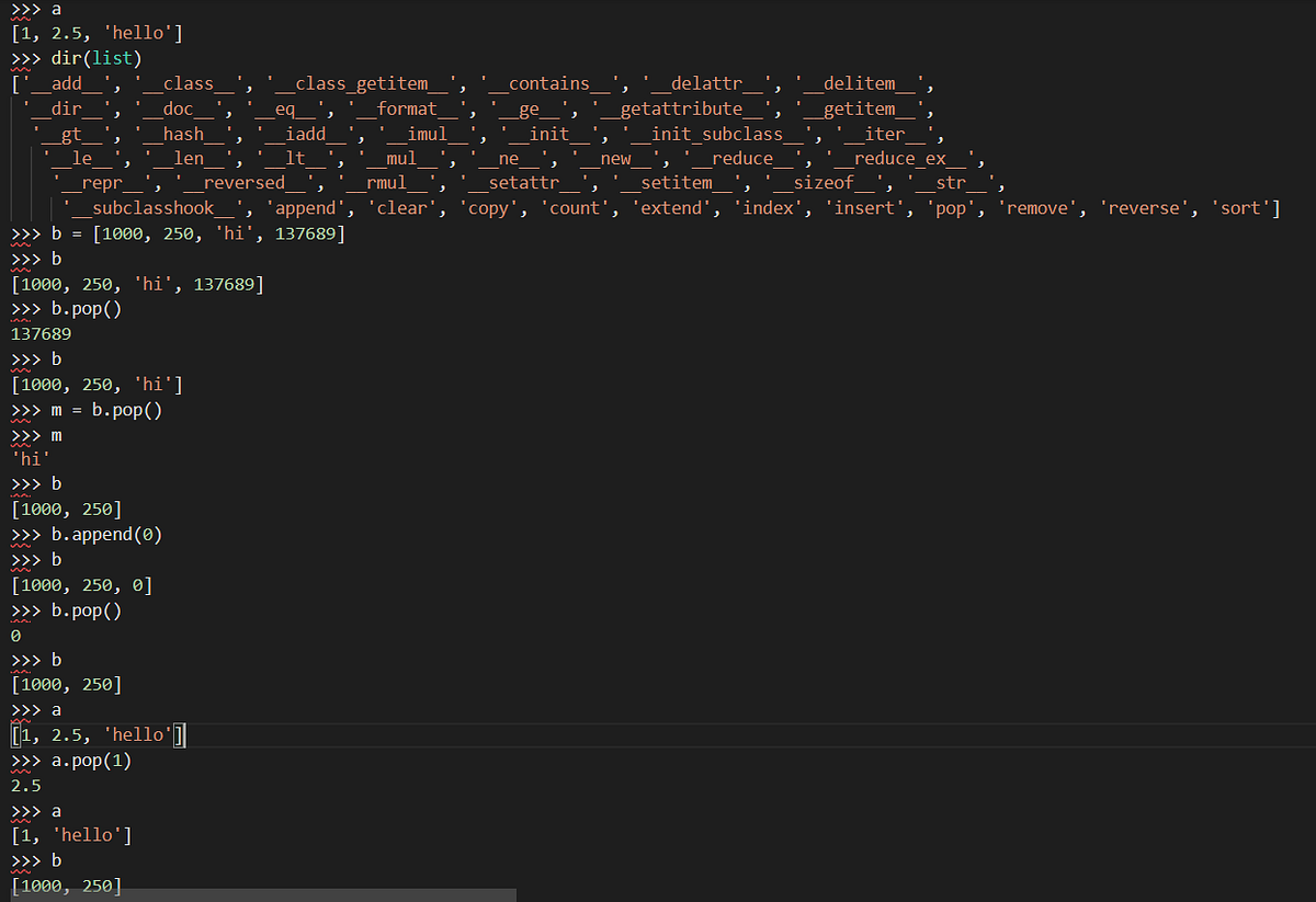 Data Structures in Python. 03–03–2022 | by Viraj Adhav | Medium